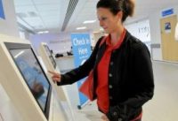 Digital Signage for Hospital checkin - Festoon Signs LLC.